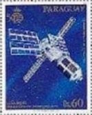 Stamp: ESA Columbus Module (ParaguayMi:PY 4281,Sn:PY 2265,Yt:PY 2383 📮