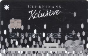 Bank Card: CLUB FINANS Xclusive (Finansbank, Turkey) Col:TR-MC-0363