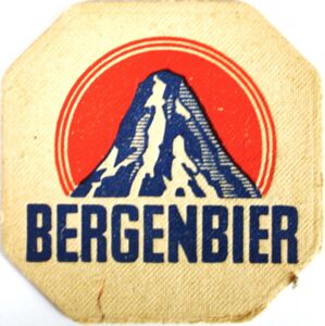 Beer Coaster: Bergenbier (Brouwerij Zeeberg, BelgiumCol:BE-010290