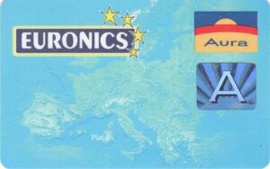 Bank Card: Cetelem Aura Euronics (CETELEM ČR, Czech RepublicCol:CZ-GM-0044