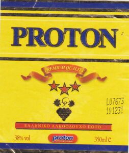 Drink Label: Proton (Distillery-Winery of Thrace ABEE, GreeceCol:GR ...
