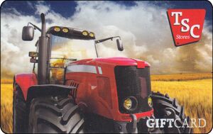 Gift Card: Tractor (TSC Stores, Canada(TSC Stores) Col:CA-TSC-002