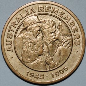 Token: Australia Remembers 1945-1995 (Australia(Trade Tokens) Col:AU ...