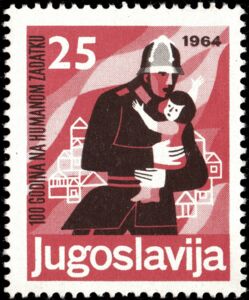 Stamp: 100th Anniversary of Yugoslav Fire Departments (YugoslaviaMi:YU ...