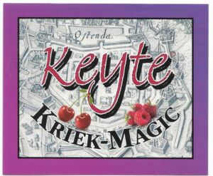 Drink Label: Keyte Kriek-Magic (Brouwerij Strubbe, BelgiumCol:BE-BEER ...