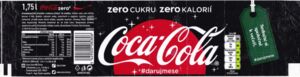 Etiqueta de bebida: Coca-Cola Zero (Coca-Cola HBC Česko a Slovensko s.r ...