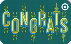 Gift Card: Congratulations (Target, United States of America ...