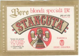 Drink Label: Stancuta (Fabrica de bere Oradea, RomaniaCol:RO-BEER-000458