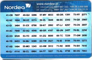 Bank Card: Nordea (Nordea Bank Polska S.A., PolandCol:PL-GM-0045.02