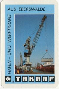 Calendario de Bolsillo: Takraf Hafen- und Werftkräne aus Eberswalde ...