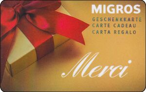 Geschenkkarte: Merci (Migros, Schweiz(Cash Card) Col:CH-MIG-1181-000