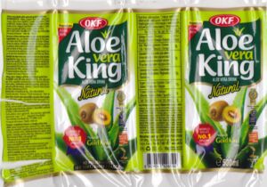 Drink Label: Aloe Vera King (OKF Corporation, Korea, SouthCol:KR-JUICE ...