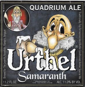 Drink Label: Urthel Samaranth Quadrium (Microbrouwerij Urthel ...