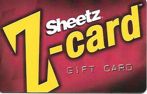 Gift Card: Z-Card (Sheetz, United States of America(Single Design) Col ...