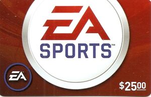 Gift Card: EA Sports-Red Card (EA Sports, United States of America) (ES ...
