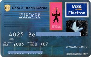 Bank Card: Euro