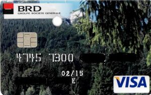Bank Card: Landscape (Banca Romana Pentru Dezvoltare, RomaniaCol:RO-VI-0160