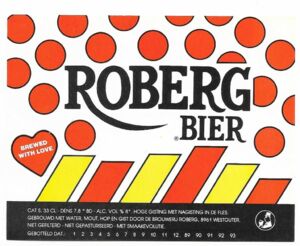 Drink Label: Roberg bier (De Dolle Brouwers, BelgiumCol:BE-BEER-025859