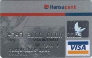 Bank Card: Sailboat-4 (Hansapank, EstoniaCol:EE-VI-0018
