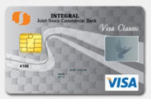 Bank Card: Integral Bank Visa Classic (Integral Bank, UkraineCol:UA-VI-0045