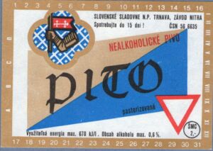 Drink Label: P3-Pito (Pivovar Nitra /closed/, SlovakiaCol:SK-BEER-004640
