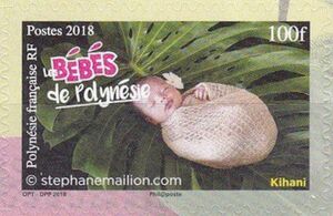 Stamp: Kihani (French Polynesia(Babies of French Polynesia) Yt:PF 1201 ...