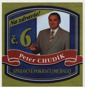 Drink Label: Hx30-Peter Chudík č. 2 (Pivovar Poprad /closed ...