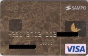 Bank Card: City Aerial View (Sampo Pank, EstoniaCol:EE-VI-0036