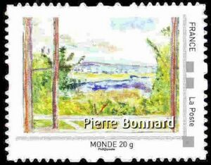 Stamp: Pierre Bonnard (France: Personalized stamps(Collector: Normandy ...