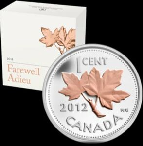 Coin: 1 Cent (Farewell to the Penny - Big Coin) (Canada(2003~2023 - 4th ...