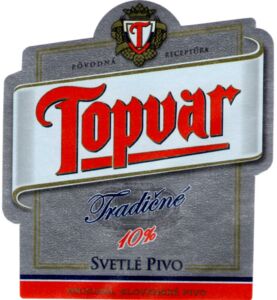 Drink Label: C78-Topvar 10 (Pivovar Topvar Topoľčany, SlovakiaCol:SK ...