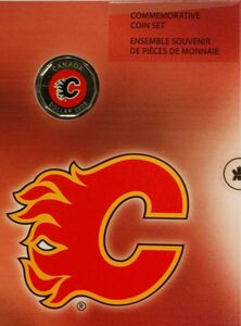 Coin: 1 Dollar (The Calgary Flames) (Canada) (1967~Today - Numismatic ...