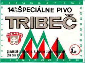 Drink Label: K08-Tribec specialne svetle pivo 14 (Pivovar Topvar ...