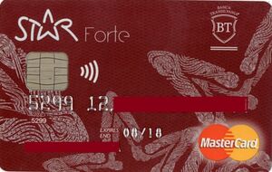 Bank Card: Star Forte (Banca Transilvania, RomaniaCol:RO-MC-0085.05