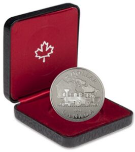 Coin: 1 Dollar (Transcontinental Railroad) (Canada(1967~Today ...