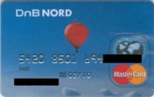 Bank Card: Balloon (DnB Nord, EstoniaCol:EE-MC-0018