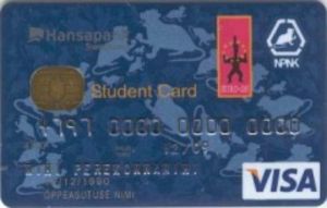 Bank Card: Npnk-7 (Hansapank, EstoniaCol:EE-VI-0022.02