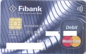 Bank Card: Fibank MasterCard Business Debit - 01/16/000 (First ...