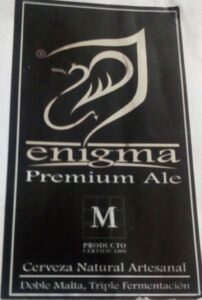 Etiqueta de bebida: Enigma Premium Ale (Cervezas Enigma S.L, EspañaCol ...