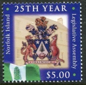 Stamp: 25th Anniversary of Legislative Assembly (Norfolk IslandMi:NF ...