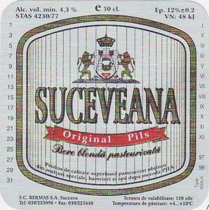 Drink Label: Suceveana (Bere Suceava, RomaniaCol:RO-BEER-001316