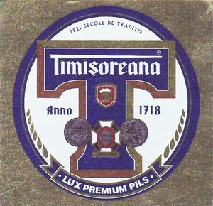 Etiqueta de bebida: Timisoreana Lux Premium Pils (Fabrica de bere ...