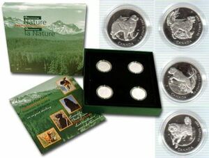 Coin: 50 Cents (Canadian Dogs - Labrador Retriever) (Canada(1997 ...