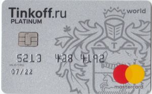 Tarjeta de Banco: Tinkoff.ru Platinum MC World (Tinkoff Credit Systems ...