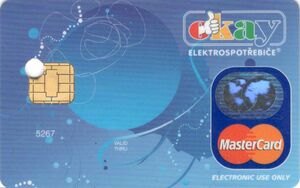 Bank Card: Cetelem MC okay (CETELEM ČR, Czech RepublicCol:CZ-MC-0166.02