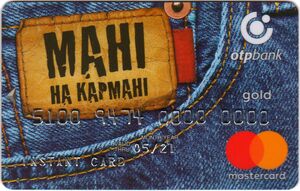 Bank Card: MasterCard Gold (Otp Bank, UkraineCol:UA-MC-0622.02