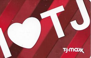 Gift Card: I Love TJ - Stripes (T.J.Maxx, United States of America) (TJ ...