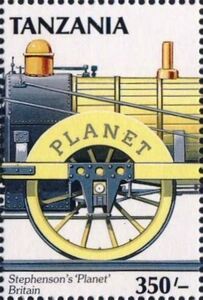 Stamp: Stephenson’s Planet, Britain (Tanzania(Steam Locomotives) Mi:TZ 581