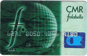 Bank Card: CMR Falabella (CMR Falabella S.A., Argentina) Col:AR-GM-0059