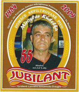 Drink Label: Jubilant (Domaci mikropivovar Pokrovar, SlovakiaCol:SK ...